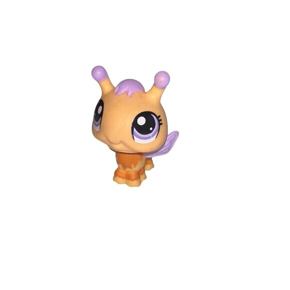 Hasbro | Toys | Authentic Littlest Pet Shop Lps 37 Baby Bee Purple ...